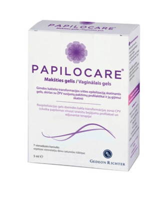 Papilocare Vaginal gel HPV-induced lesions 7x5 mL | eBay