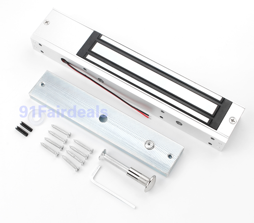 Maglock 280KG 600lbs 12V 24V Electric Magnetic Lock Gate System Access ...