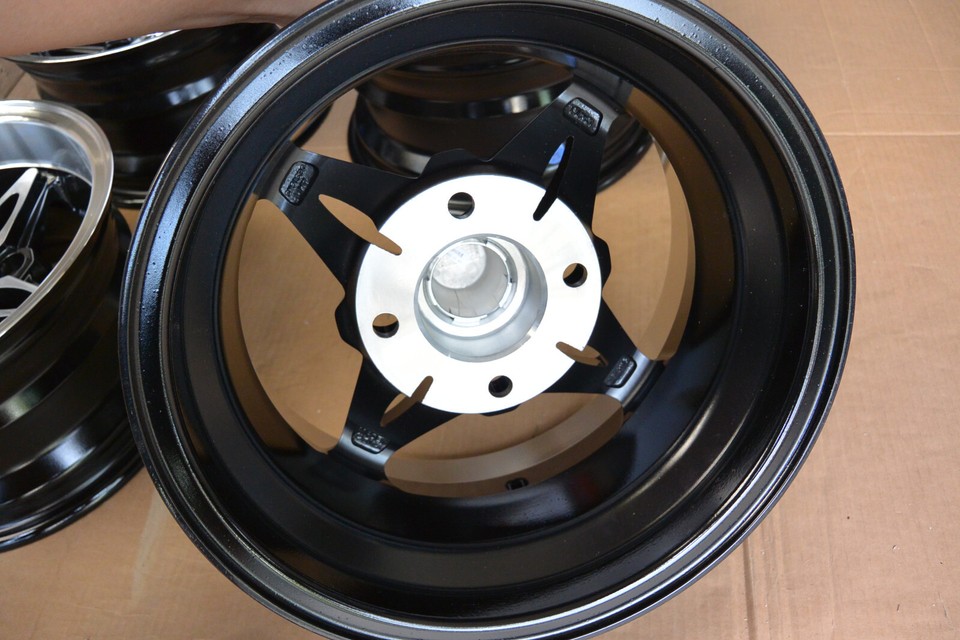 JDM 4spoke Riverge style 13" wheels For mazda miata mx5 mx-5 e30 Civic ...
