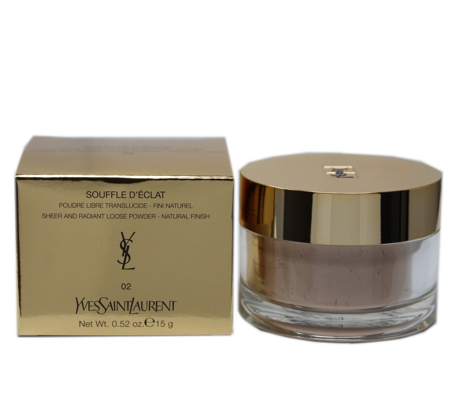 YSL SOUFFLE D'ECLAT SHEER AND RADIANT LOOSE POWDER NATURAL FINISH 15G ...