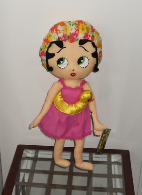 BETTY BOOP BATHING BETTY FIGURE READY FOR BATH DUCK FLOATIE DOLL PLUSH ...