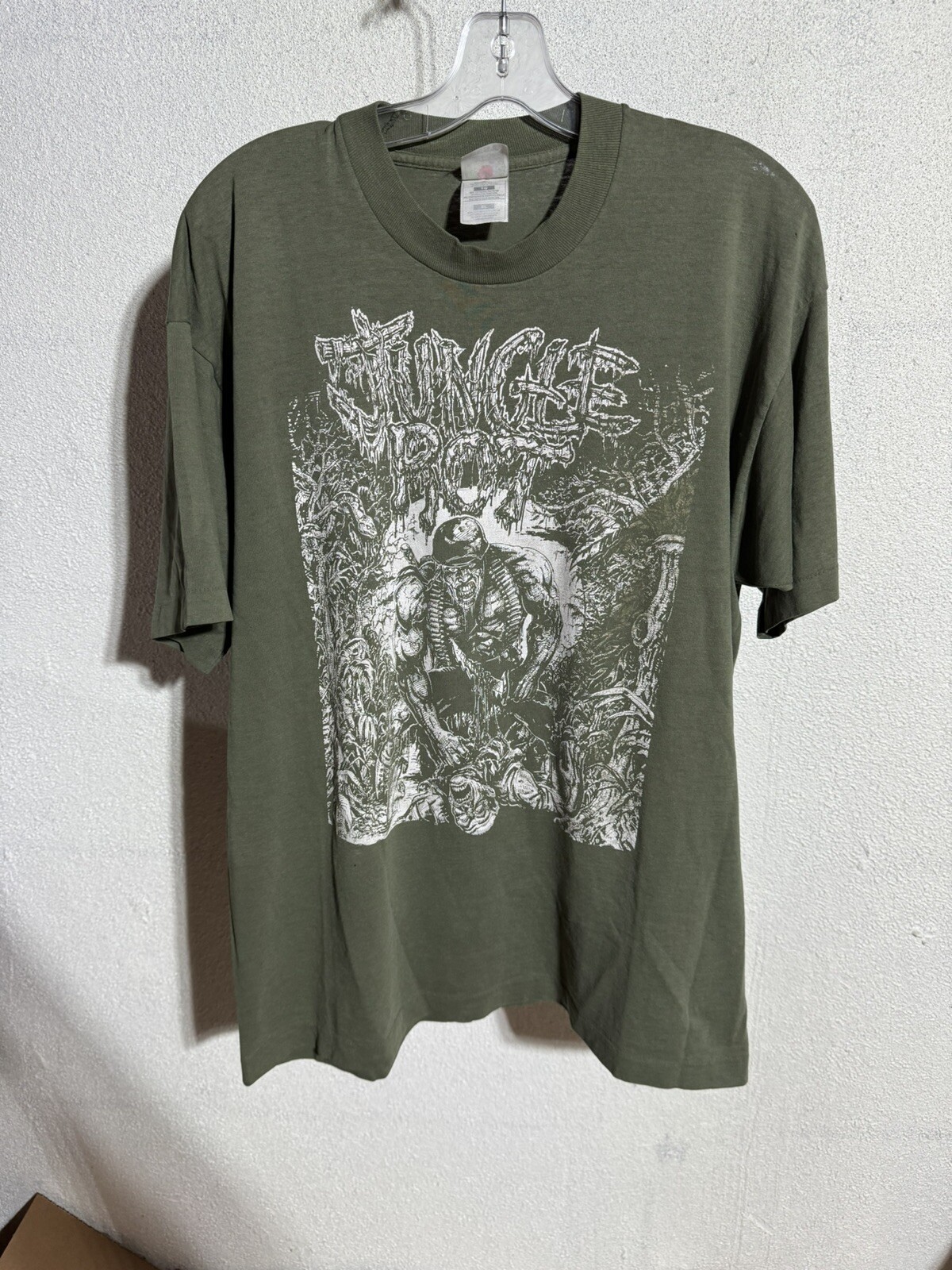 Vintage 1996 Jungle Rot Skin The Living T Shirt XL De… - Gem