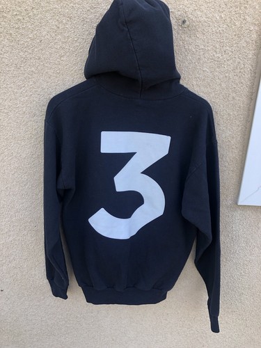 Chance The Rapper Hoodie 3 Coloring Book Tour Concert Merch Medium Hip ...