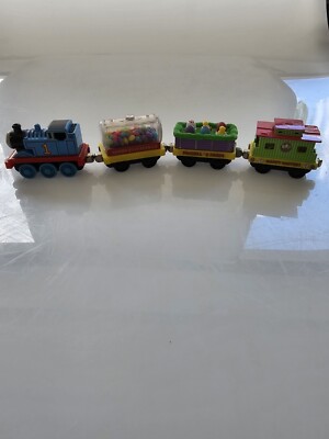Thomas & Friends Train Engine Easter Set Take N Play Along & Egg Car ...
