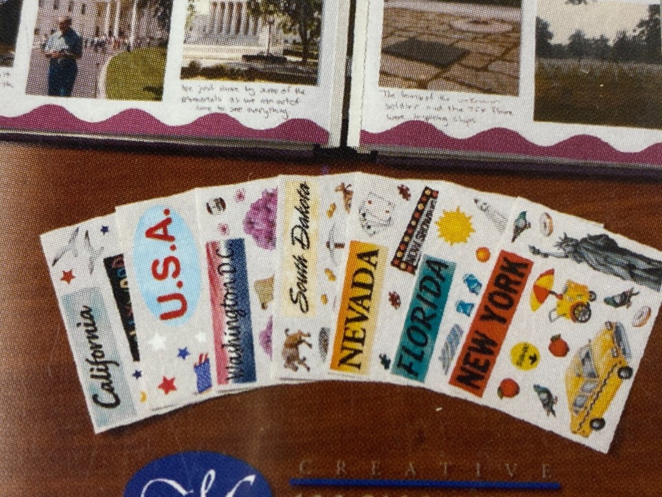 Creative Memories Sticker Pack Block Sheets VINTAGE Style YOU PICK | eBay