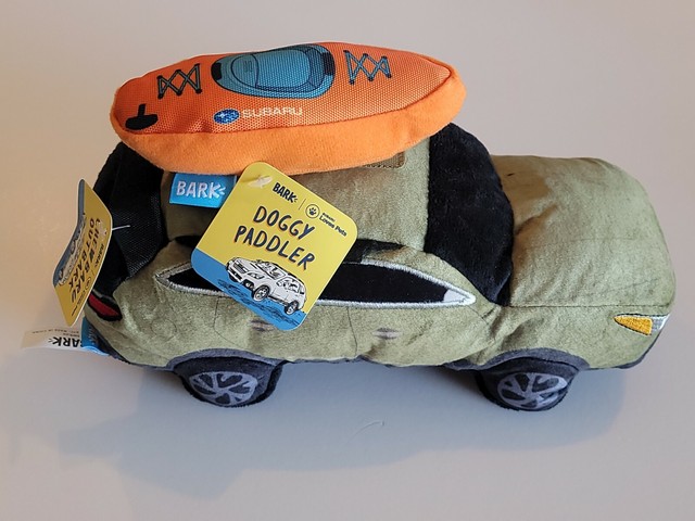 Subaru Outback Bark Chewbaru Outbark Plush Dog Chew Toy Squeaky 2019 ...