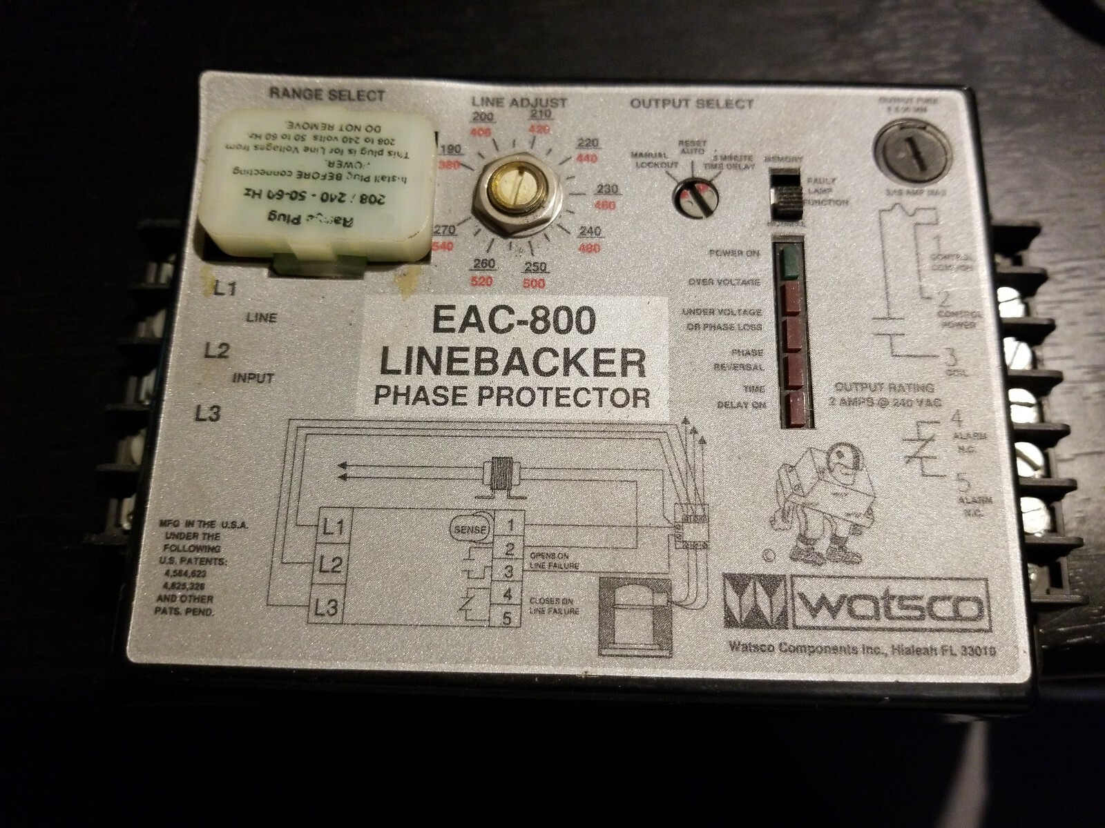 WATSCO EAC-800 LINEBACKER RELAY SWITCH | eBay