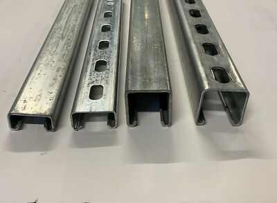 Slotted Channel, 3mtr, 1mtr, Galvanised, Plain, Ducting, Support strut ...