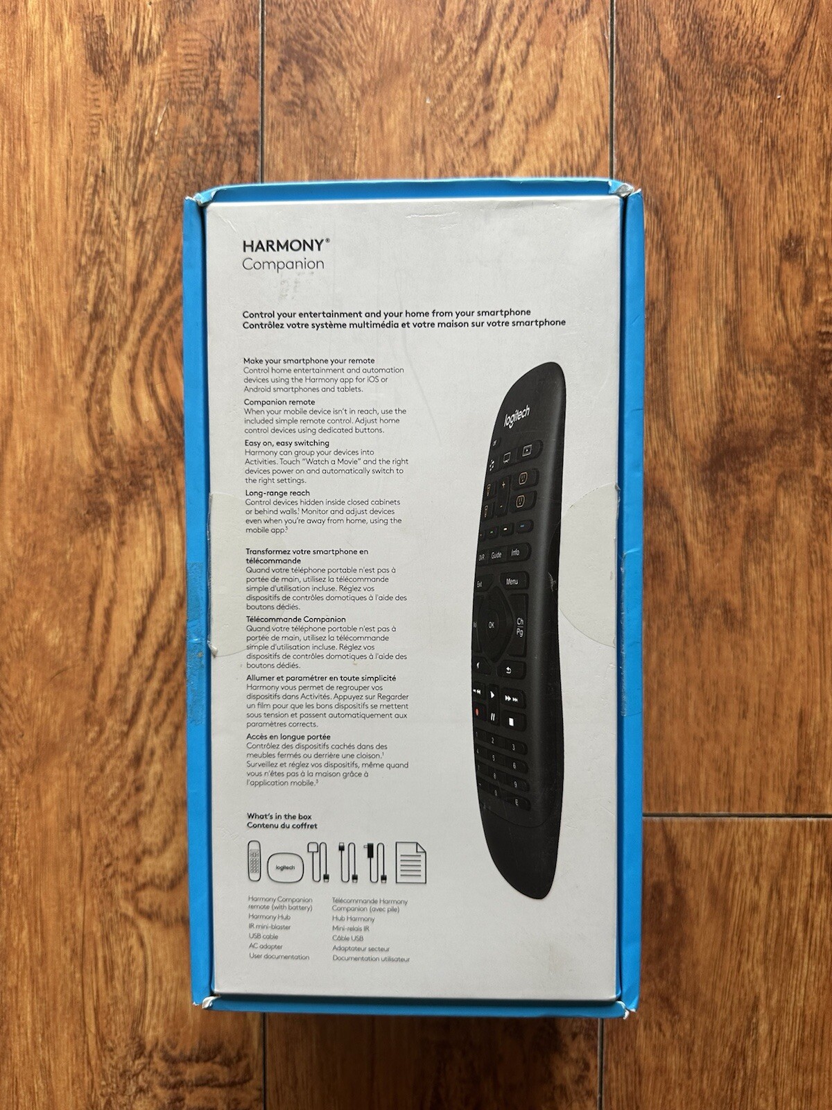 Logitech Harmony Companion All in One Remote Control and Smart Hub ...