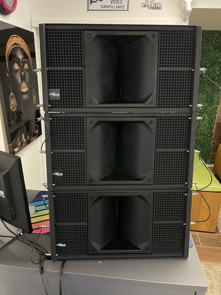 Line Array Passive speakers Five18 Audio | eBay
