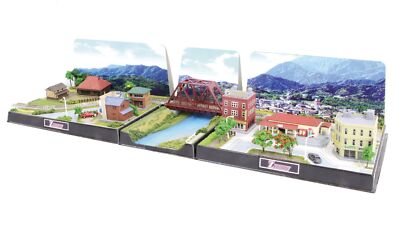 Z Gauge Z Shorty Mini Layout Set Tunnel Type Extended Scene Set SS002-4 ...