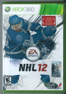 ️ NHL 12 (Microsoft Xbox 360, 2011, Pro Hockey, Tested Works Great, EA ...