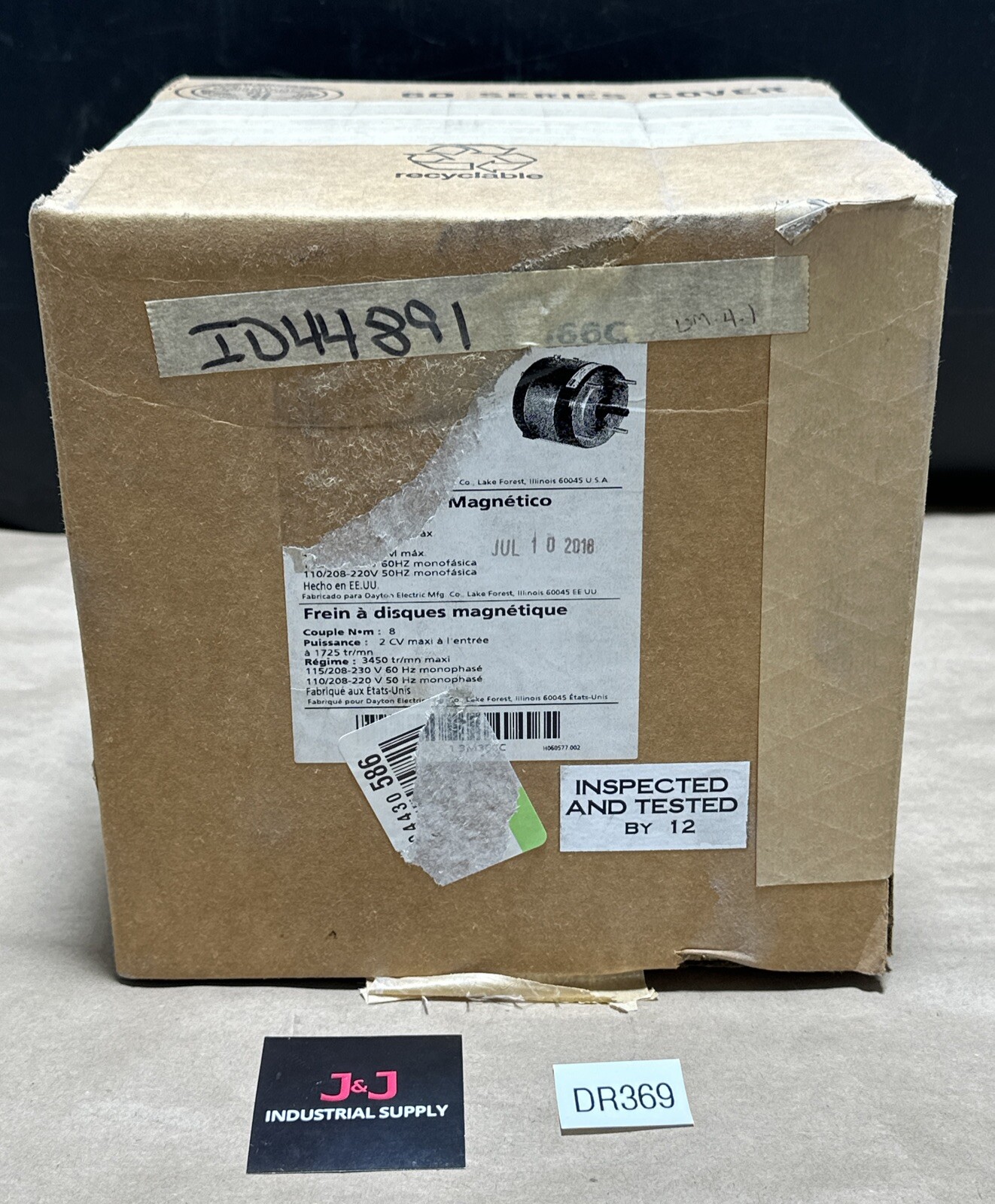 Dayton 3M366C Magnetic Disc Brake for sale online | eBay