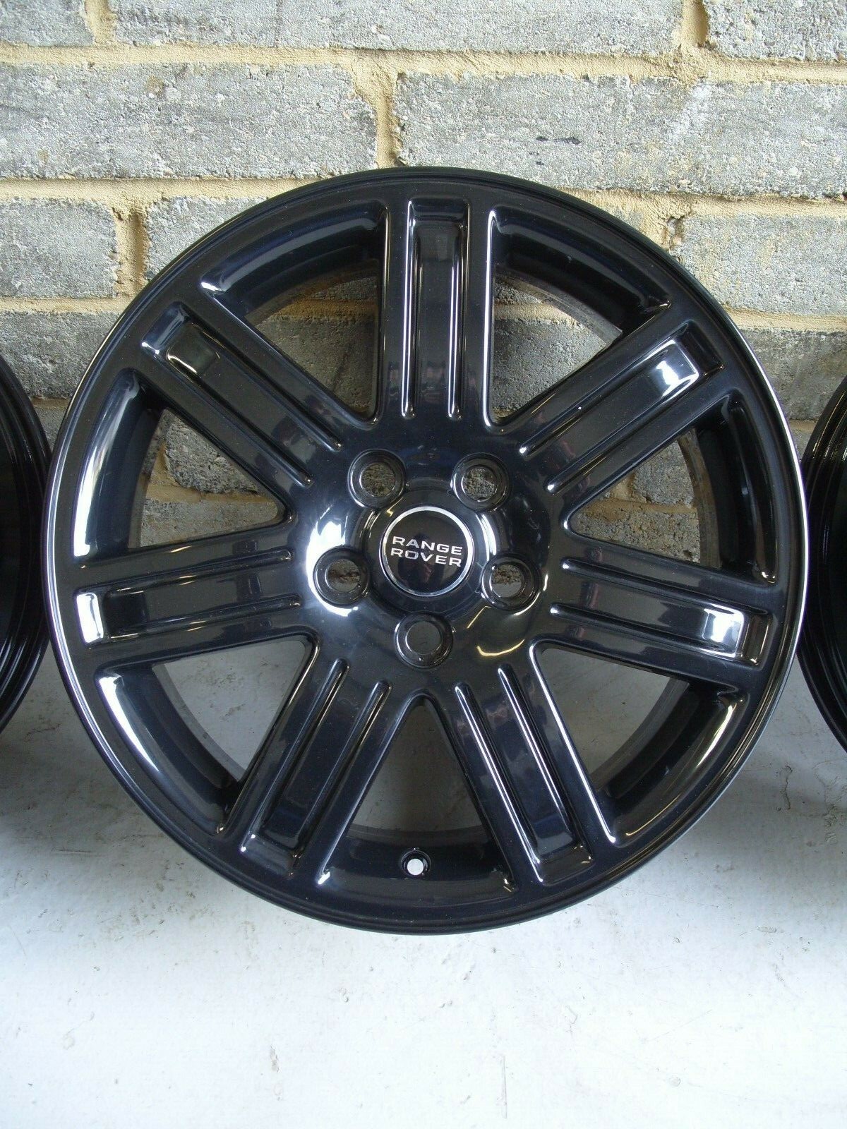 Range Rover L322 19" Black Genuine Alloy Wheels & New Tyres ...