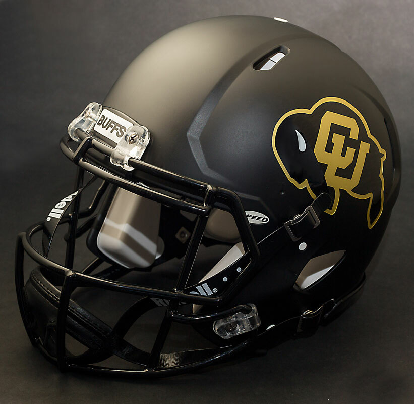 COLORADO BUFFALOES NCAA Riddell SPEED Full Size Authentic Football ...
