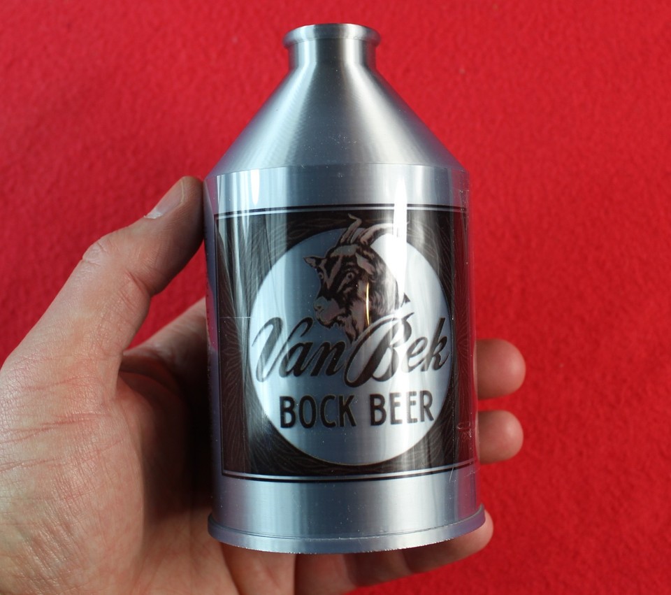 Van Bek Bock Crowntainer Cone Top Replica Beer Can | eBay
