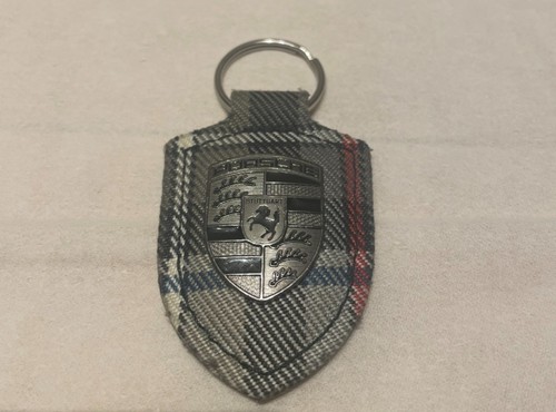 OEM Porsche Heritage key chain key ring pepita Houndstooth Turbonite ...