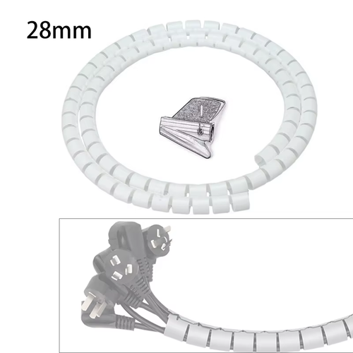 Cable Cover Protector Wire Desk Organizer Computer Cord Protective Bite ...