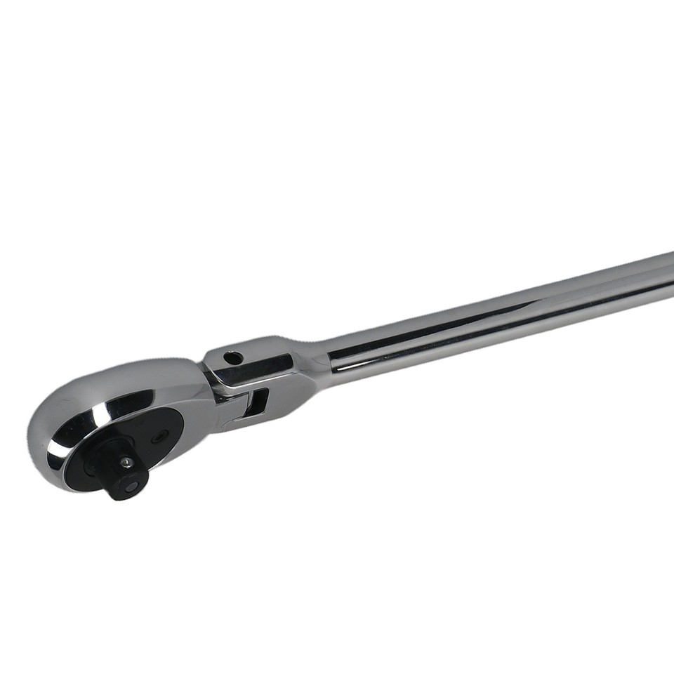 18in 3/8in Drive Extra Long Flex Head Ratchet 40CR 72-Tooth Quick ...