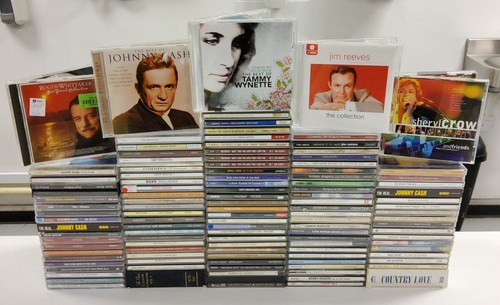 119 x Country CD JobLot- Tammy Wynette John Denver Jim Reeves Roger Whittaker 20 | eBay