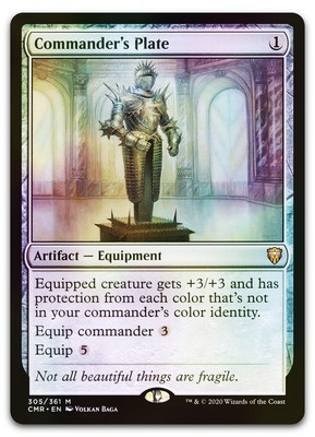Commander's Plate #305 (Foil) (NM) Commander Legends CMR Magic MTG | eBay