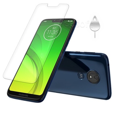 Durable Tempered Glass Screen Protector f Motorola Moto G7 Optimo Maxx ...