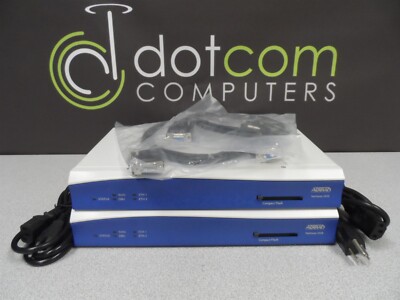Adtran NetVanta Lot 2x 3430 1200820E1 Power Cord Console Cable Quantity ...