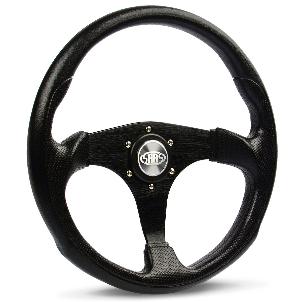 SAAS Steering Wheel SW515B-R & billet boss for Flaming River GM Style ...