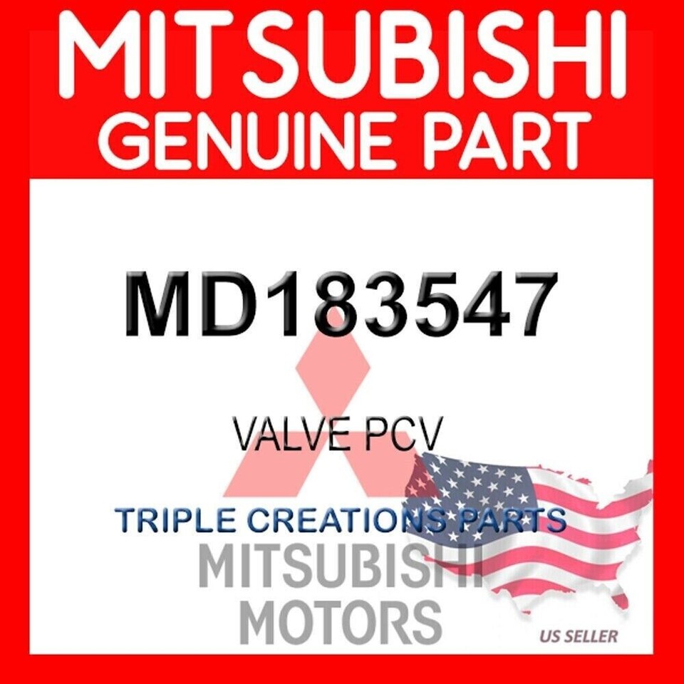 Genuine Mitsubishi MD183547 Valve Pcv OEM | eBay