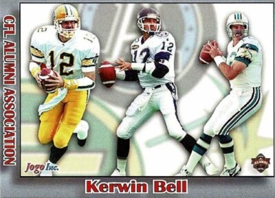 2019 Jogo CFL Alumni #498 Kerwin Bell - Edmonton Toronto Sacramento ...