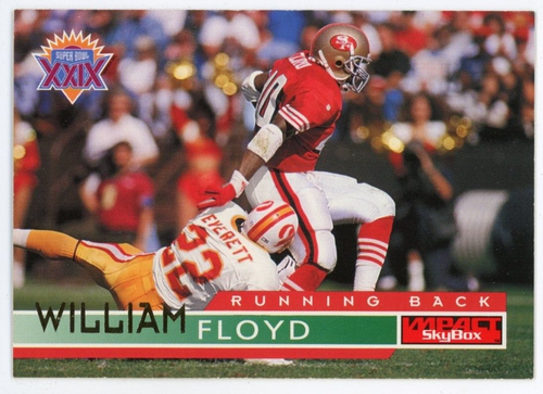1995 SkyBox Impact Football #129 William Floyd | eBay