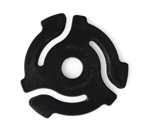 100 Brand New BLACK 45rpm RECORD INSERT ADAPTERS | eBay