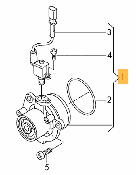 04L109119D 04L109243G 03L109244G 03L109244D 04L121011E VW GENUINE ...
