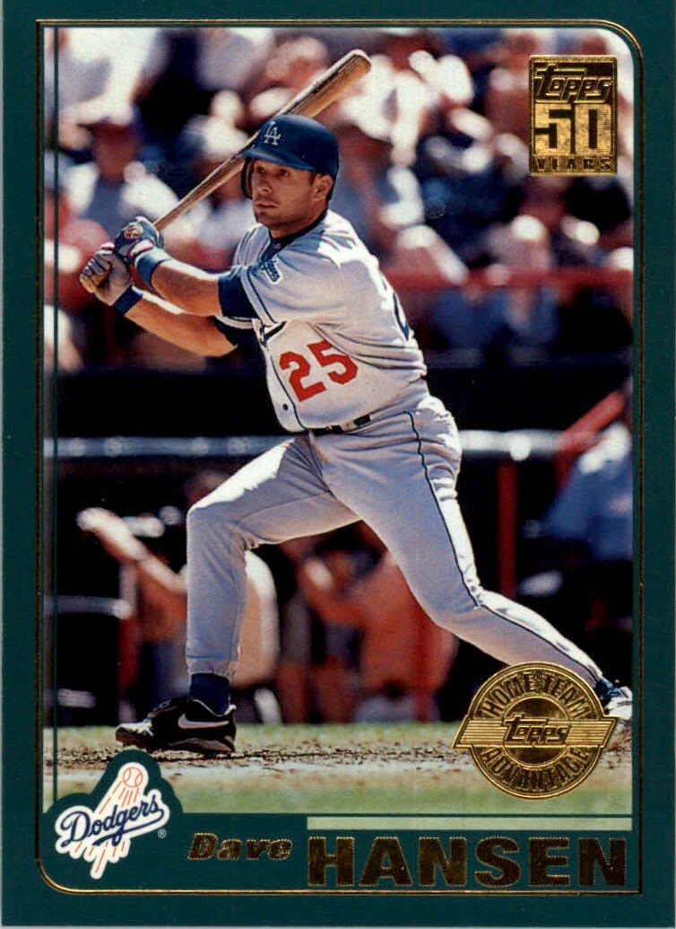2001 Topps MLB Home Team Advantage Dave Hansen #55 | eBay