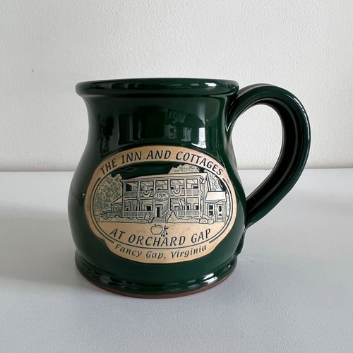 Deneen Pottery Mug 2007 Inn Cottages Orchard Gap Fancy Gap VA Hand ...