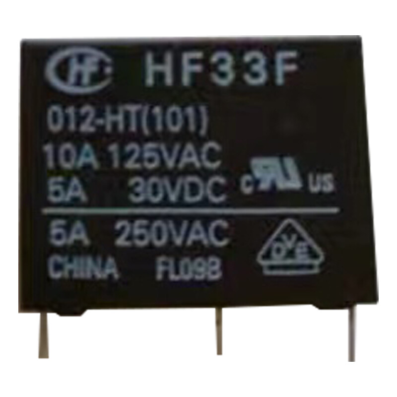 5Pcs HONGFA HF33F-012-HT 12VDC Power Relay 4Pins 10A 125VAC for sale ...