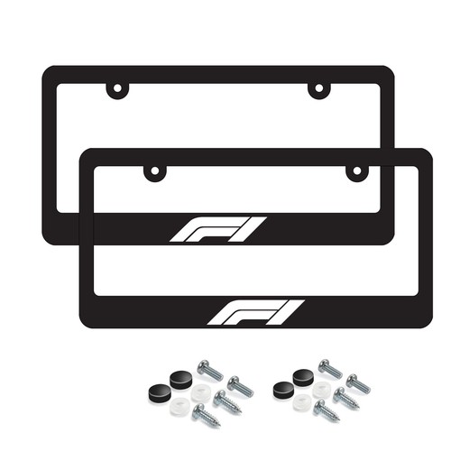 Formula 1 License Plate Frame F1 Mercedes Williams Ferrari Red bull ...
