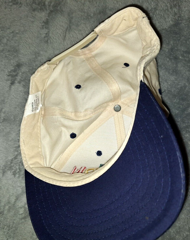 VINTAGE 90S EMBROIDERED LONDON ENGLAND SNAPBACK HAT CAP | eBay