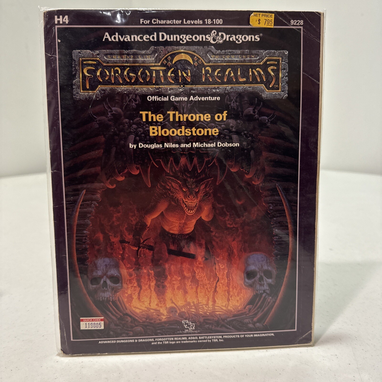 Dungeons & Dragons - Forgotten Realms - The Throne of Bloodstone - TSR ...