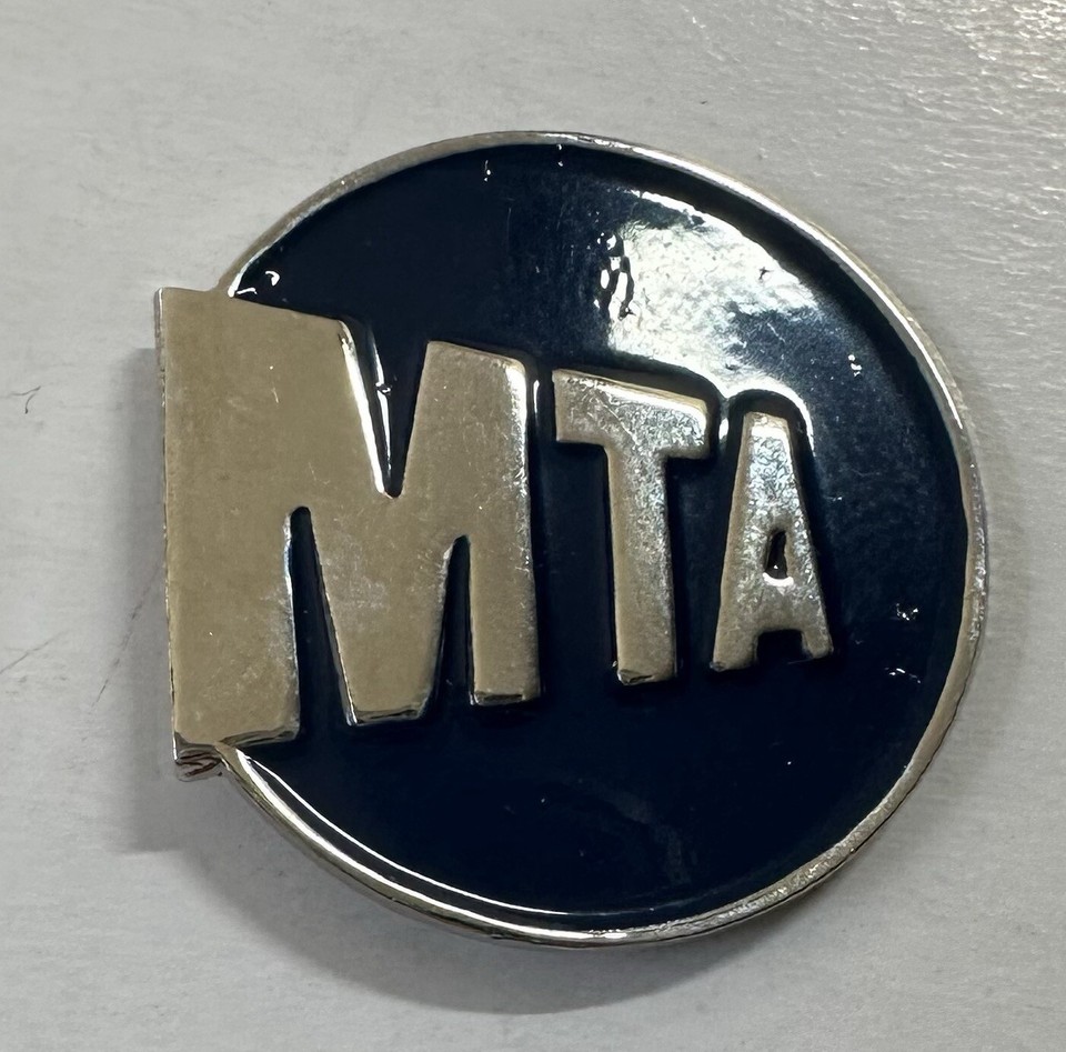 MTA Hat Pin Logo | eBay