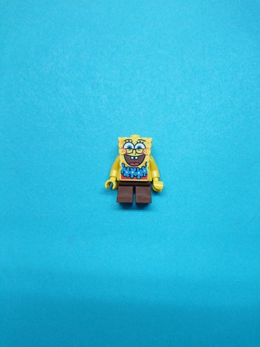 Lego SpongeBob SquarePants Minifigure SpongeBob - Blue Lei 3818! | eBay