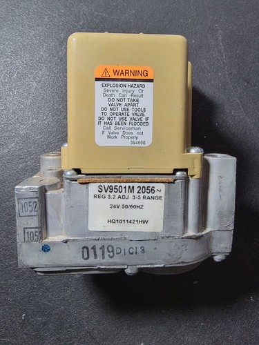 Honeywell Smart Valve Gas Value HQ 1011421HW SV9501M 2056 | eBay