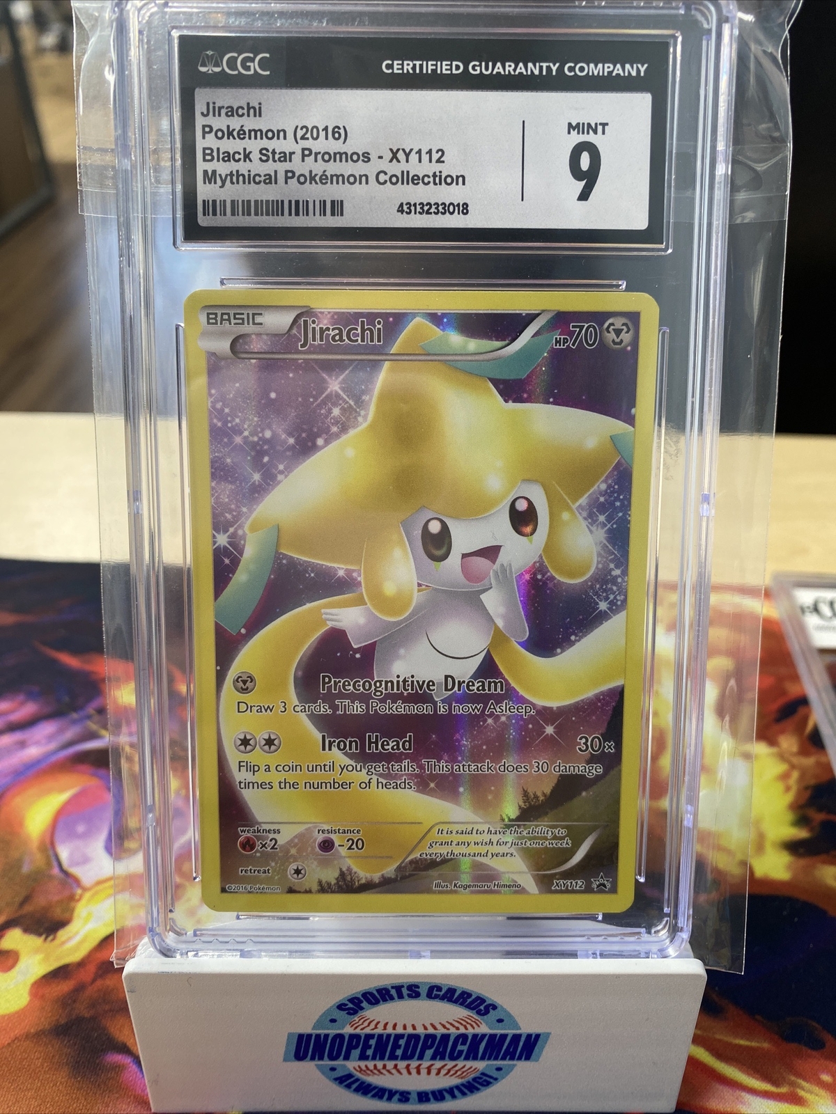 2016 Jirachi Mythical Pokémon Collection Promo CGC 9 | eBay