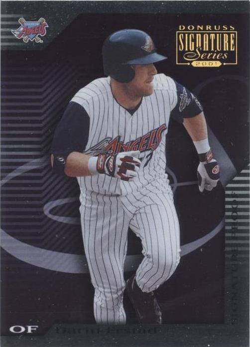 2001 Donruss Signature Series - Darin Erstad #34 Signature Proof /175 ...