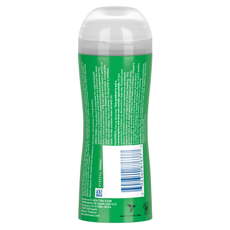 Durex PLAY Massage Lubricant 2in1 200ml * Aloe Guarana Ylang ...