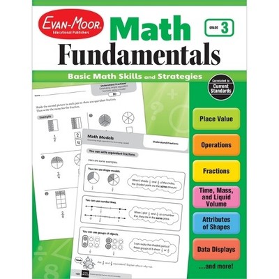 Math Fundamentals, Grade 3 (Tapa blanda) Math Fundamentals | eBay