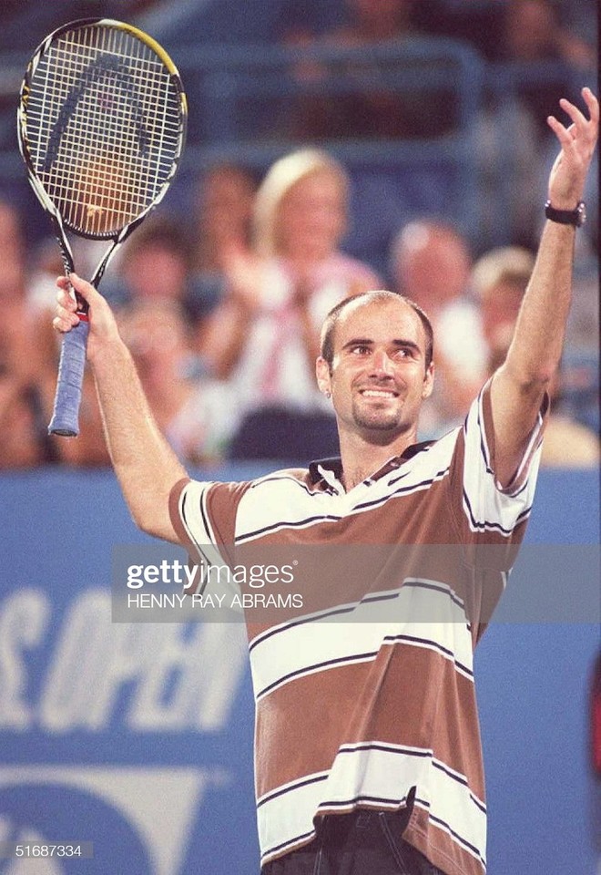 Nike Andre Agassi US Open Air Tech Challenge Court Tech Tennis Jacket ...