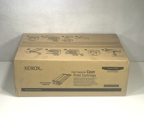 Xerox 113R00723 Cyan High Yield Toner Cartridge For Phaser 6180DN ...