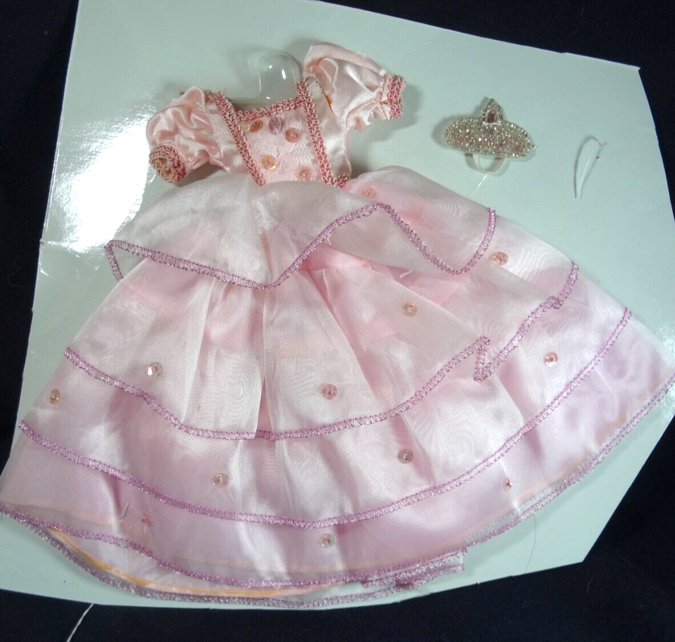 (VRM) Pink Barbie / Clone Princess Ballroom Designer Gown and Tiara | eBay