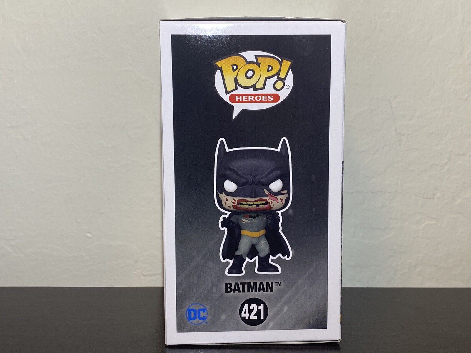 BATMAN DCEASED HEROES 2021 FUNKO POP #421 GAMESTOP EXCLUSIVE **BLOODY ...